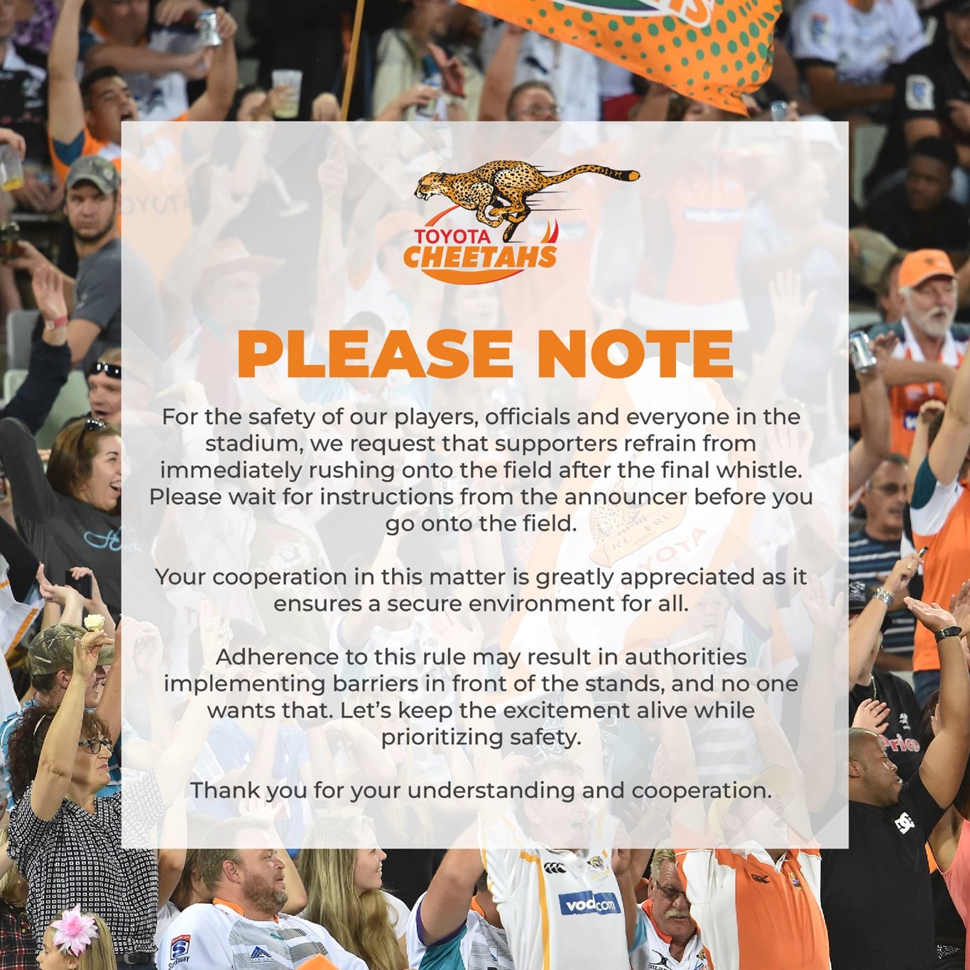 Match Day | Toyota Cheetahs