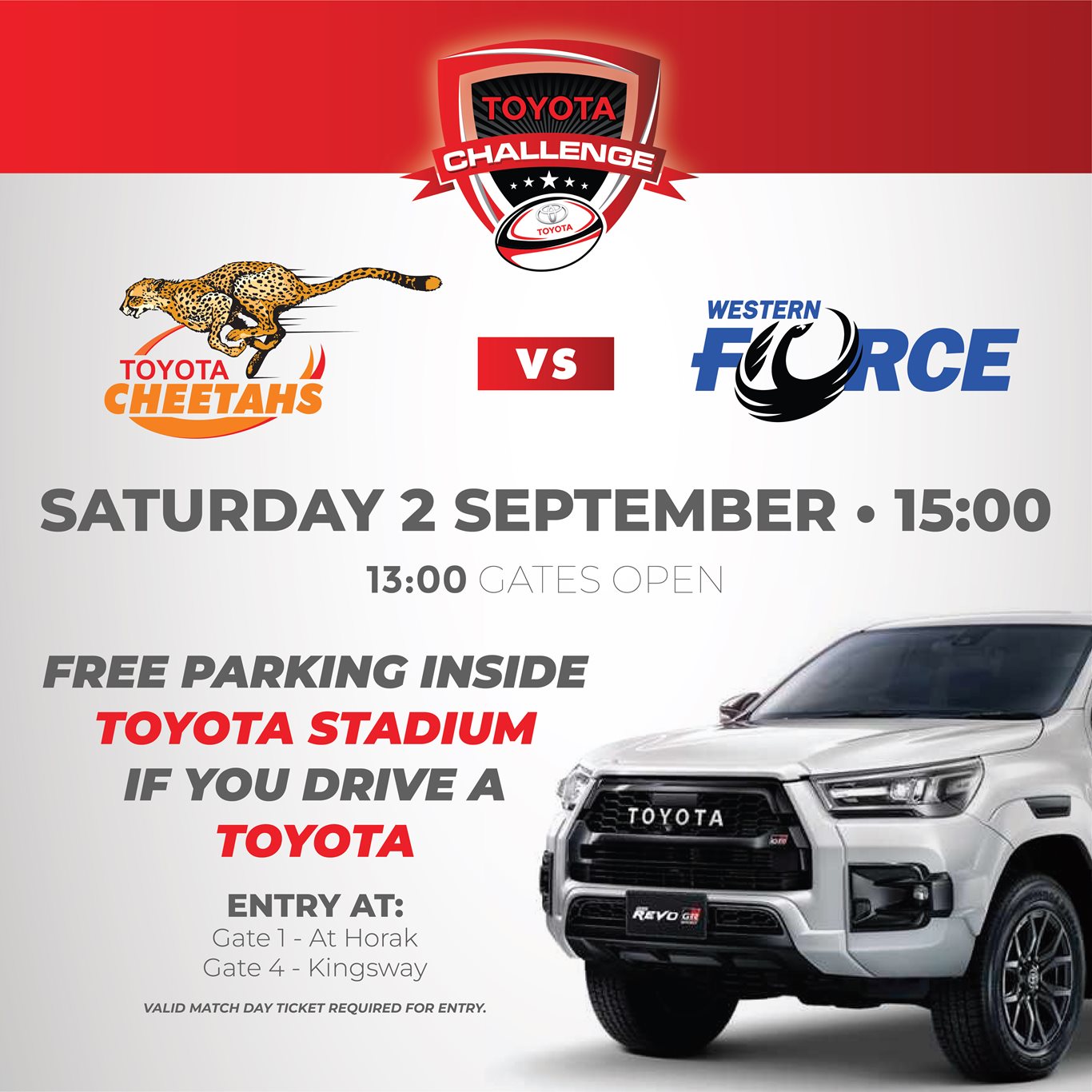 Match Day | Toyota Cheetahs