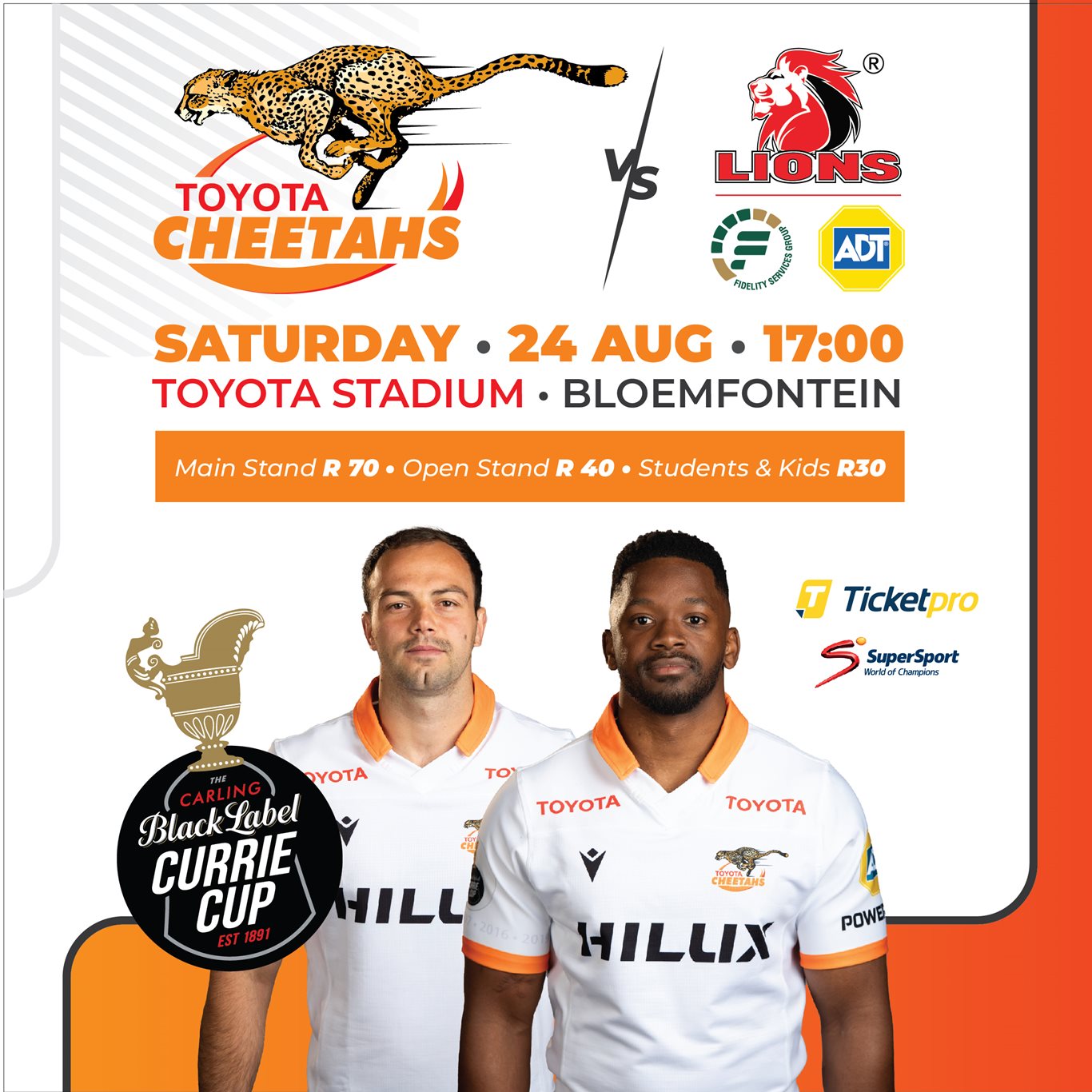 Match Day | Toyota Cheetahs