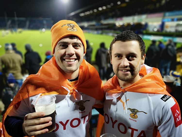 Toyota Cheetahs supporters in Ireland | Toyota Cheetahs