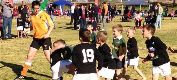 Cheetah Welpie Kleuterskole Rugbydag en Pom-poms | Toyota Cheetahs